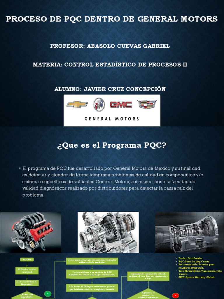 Proceso PQC en General Motors México | PDF | Motores generales ...
