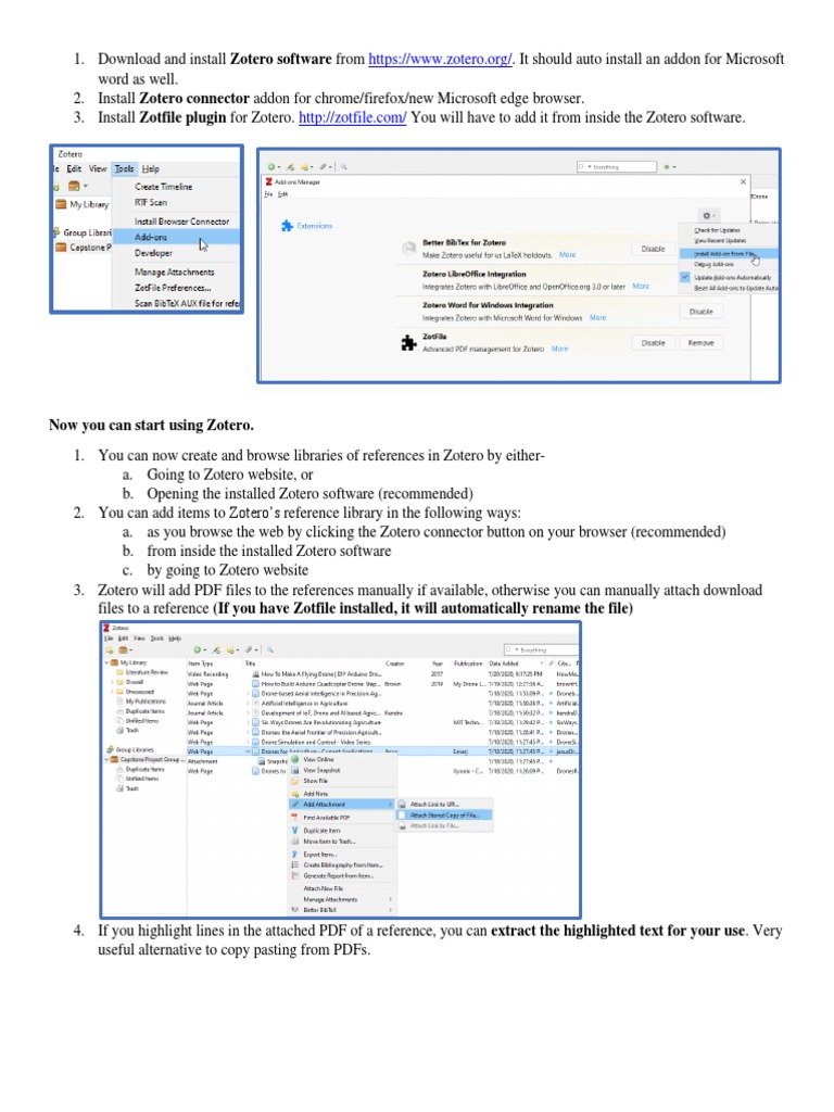 Zotero Guide for Researchers | PDF