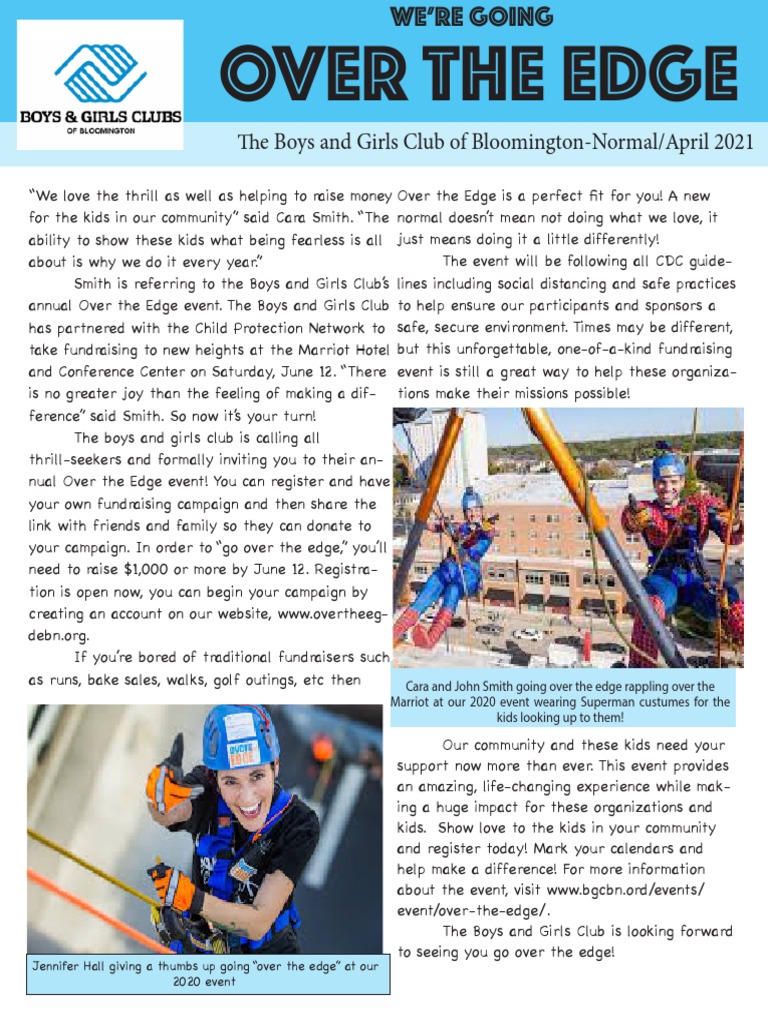 Over the Edge Fundraiser Event 2021 | PDF