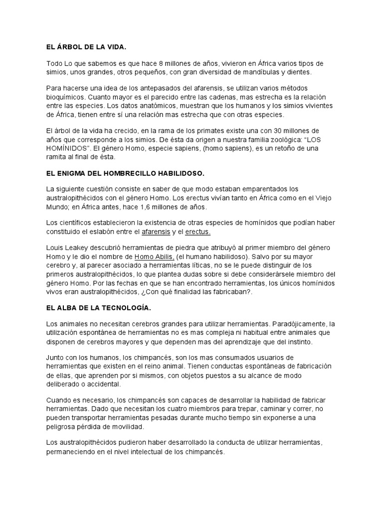 UWU Resumen Libro Filo UWU | PDF | neanderthal | Raza (categorización humana)