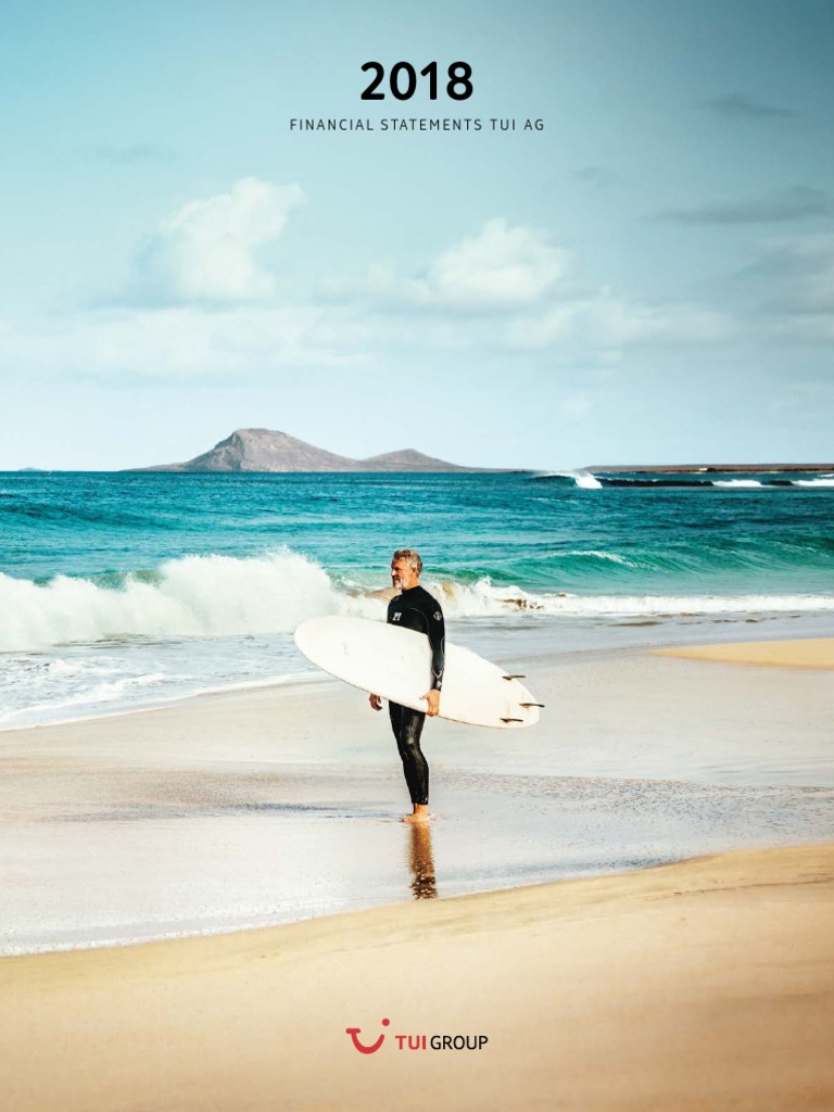 TUI AG Financial Statements 2018 Web | PDF | Depreciation | Hedge (Finance)