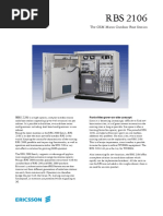 Ericsson RBS Series | PDF | Gsm | Telecommunications