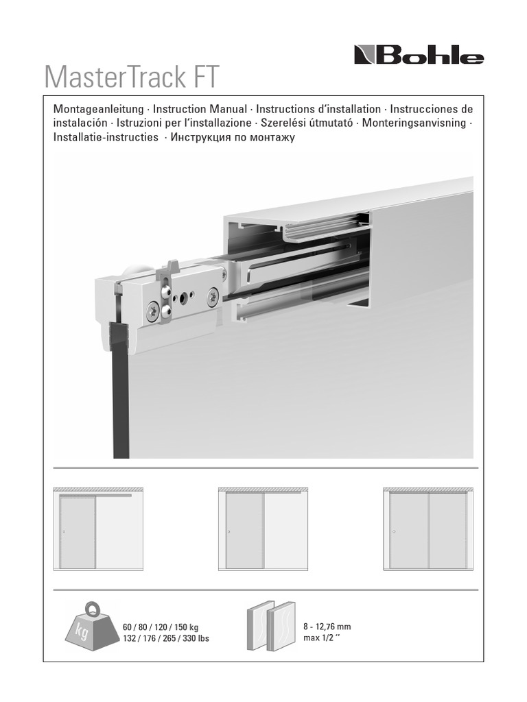 Montageanleitung MasterTrack FT 2 | PDF