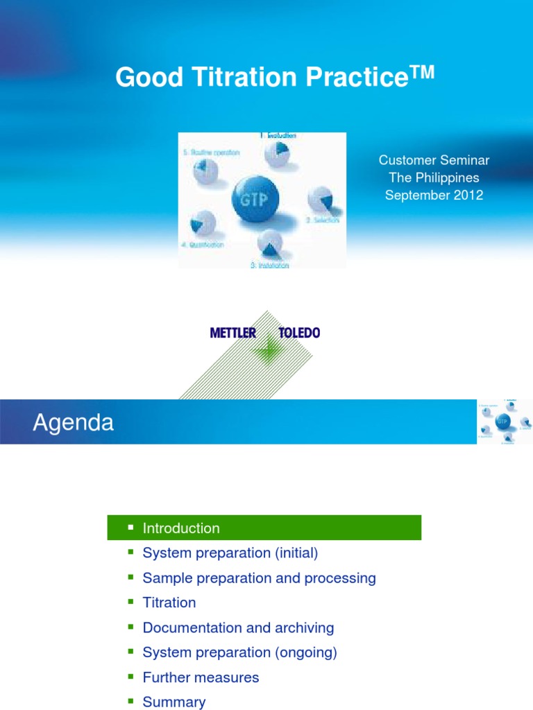 4 Good Titration Practice | PDF | Titration | Chemistry