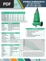 Ficha Tecnica Bombas | PDF