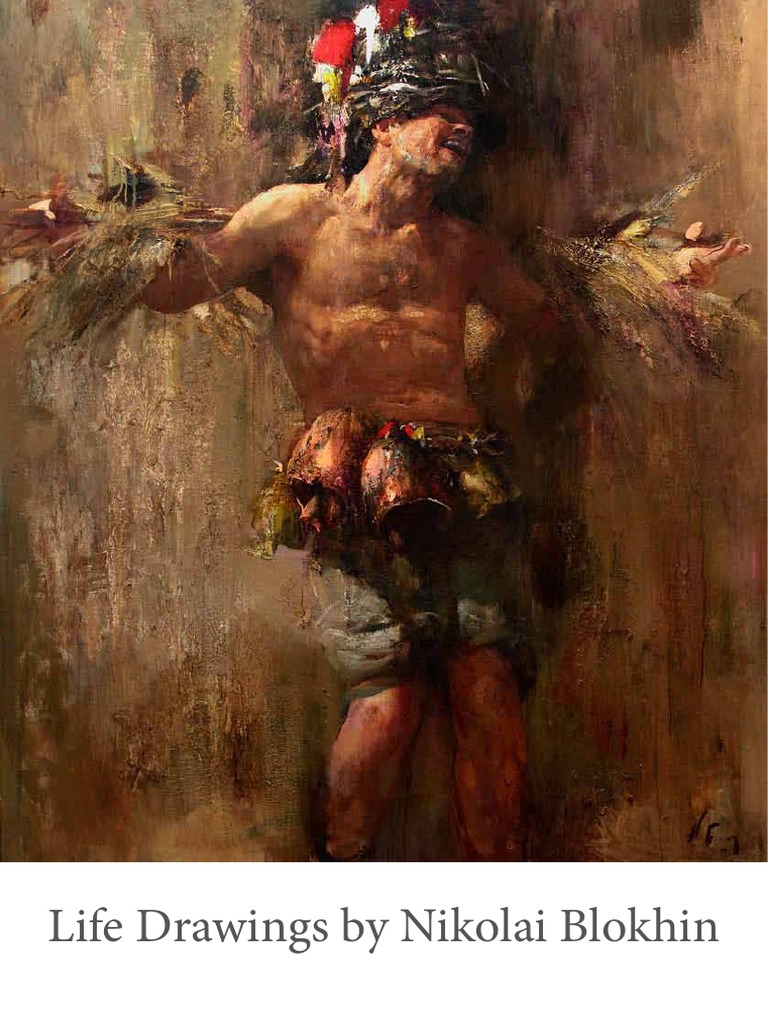 Life Drawings by Nikolai Blokhin | PDF | Aesthetics | Paintings