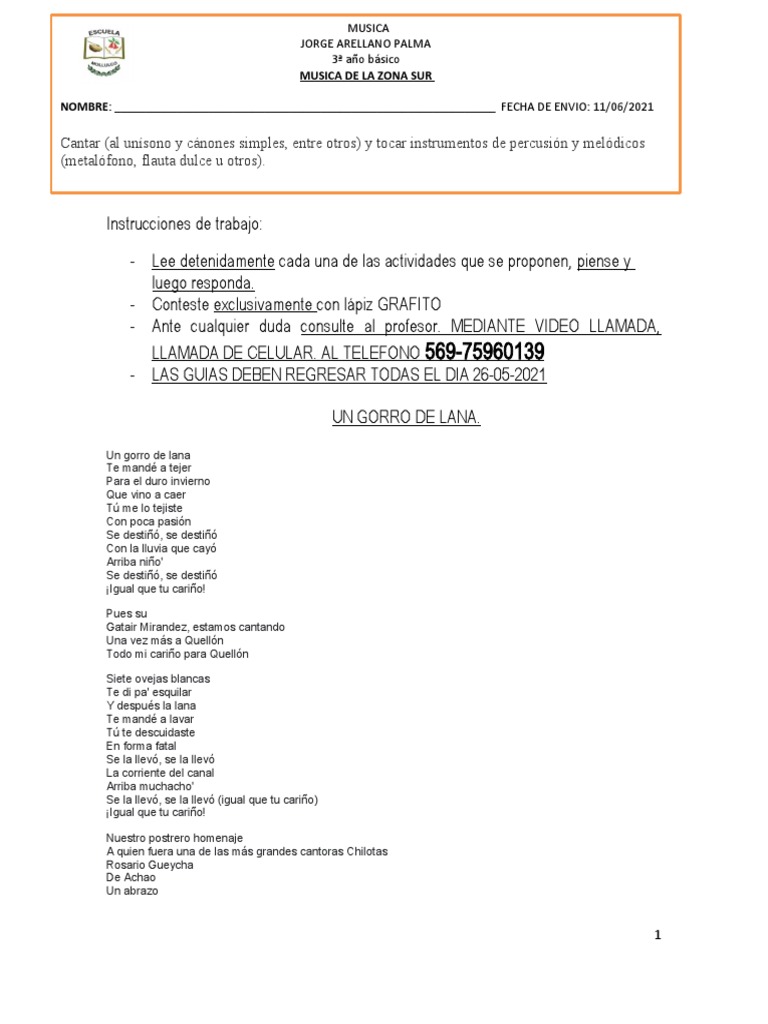 Musica 3 Basico. | PDF | Entretenimiento (general)