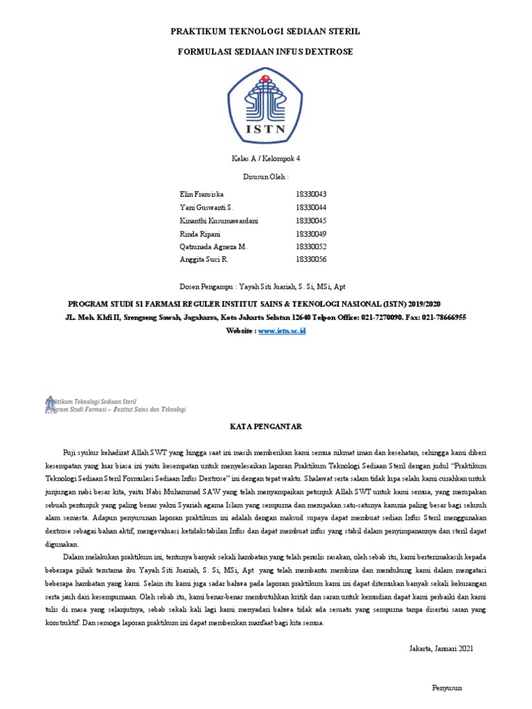 Infus Dextrose | PDF