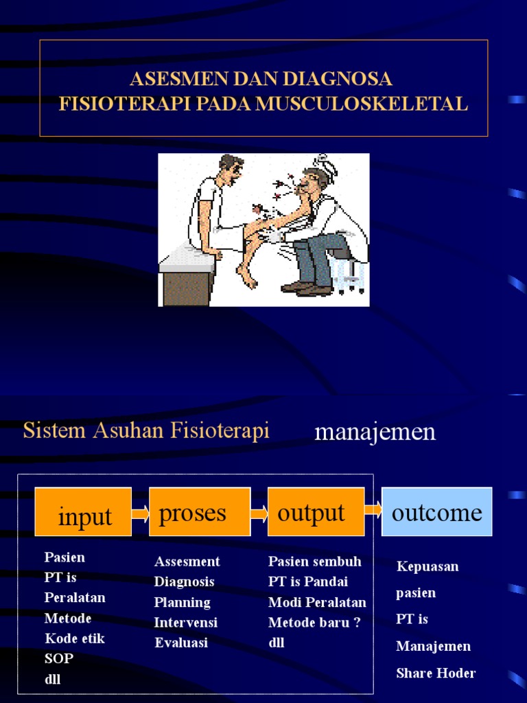 Asesmen Dan Diagnosa Fisioterapi Pada Musculoskeletal | PDF | Medical ...