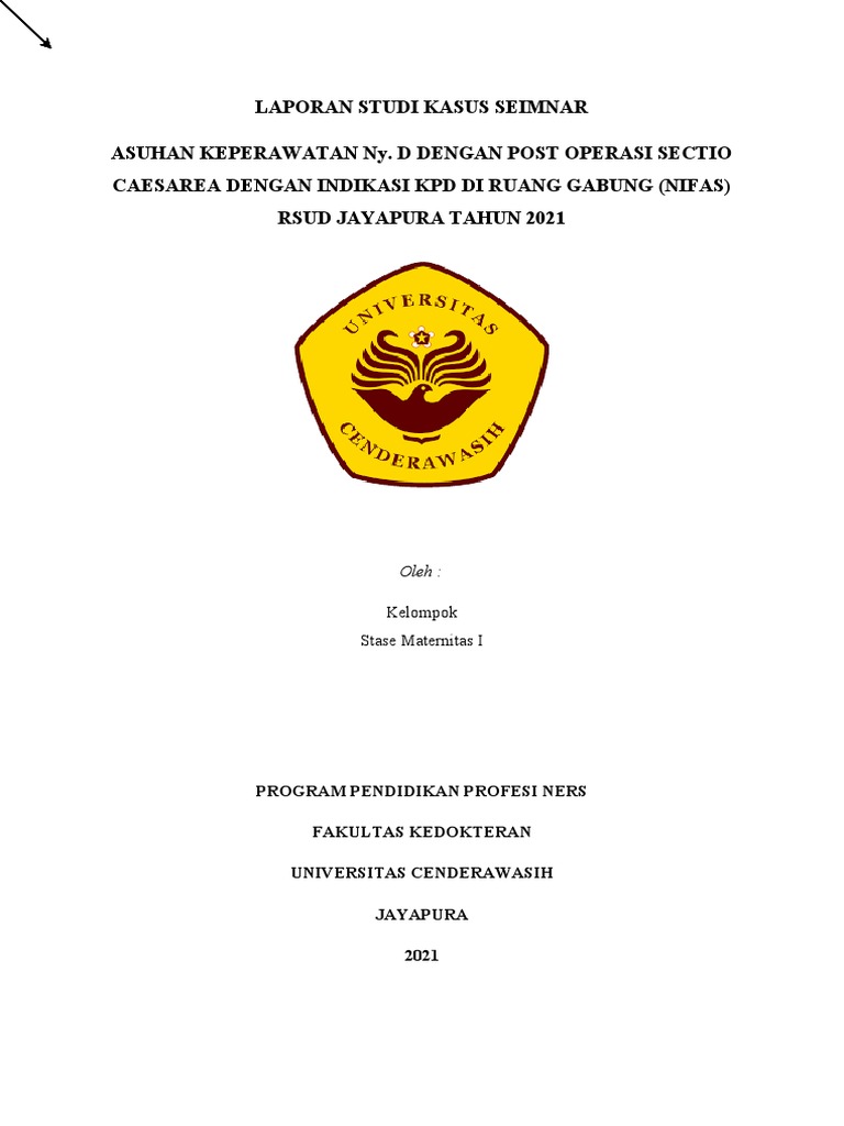 Laporan Kasus (Nifas) | PDF | Pengembangan Diri | Kesehatan Holistik