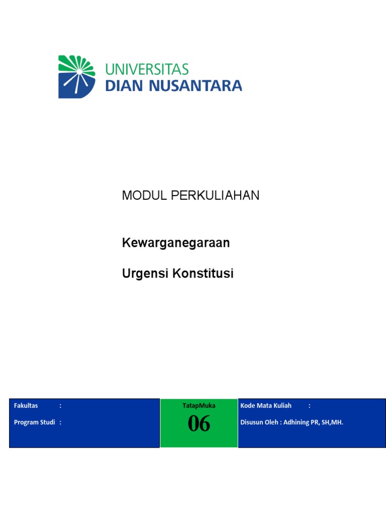Modul 6 KWN | PDF