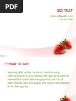 CONTOH Menu Atlet | PDF