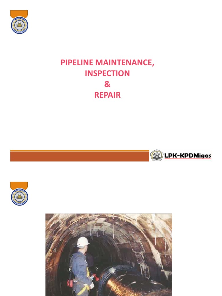 Pipeline Maintenance Inspection & Repair | PDF | Corrosion | Pipe ...