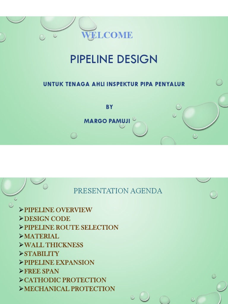 Pipeline Desain | PDF | Pipeline Transport | Anchor