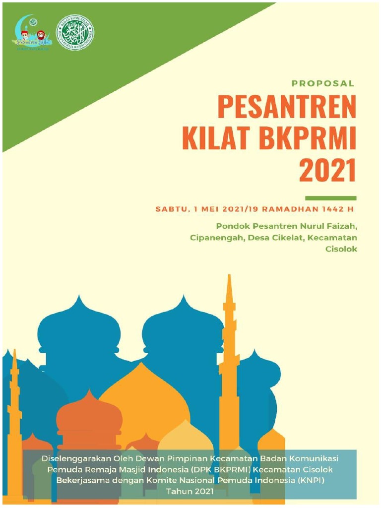 Proposal Kegiatan Sanlat Bkprmi | PDF