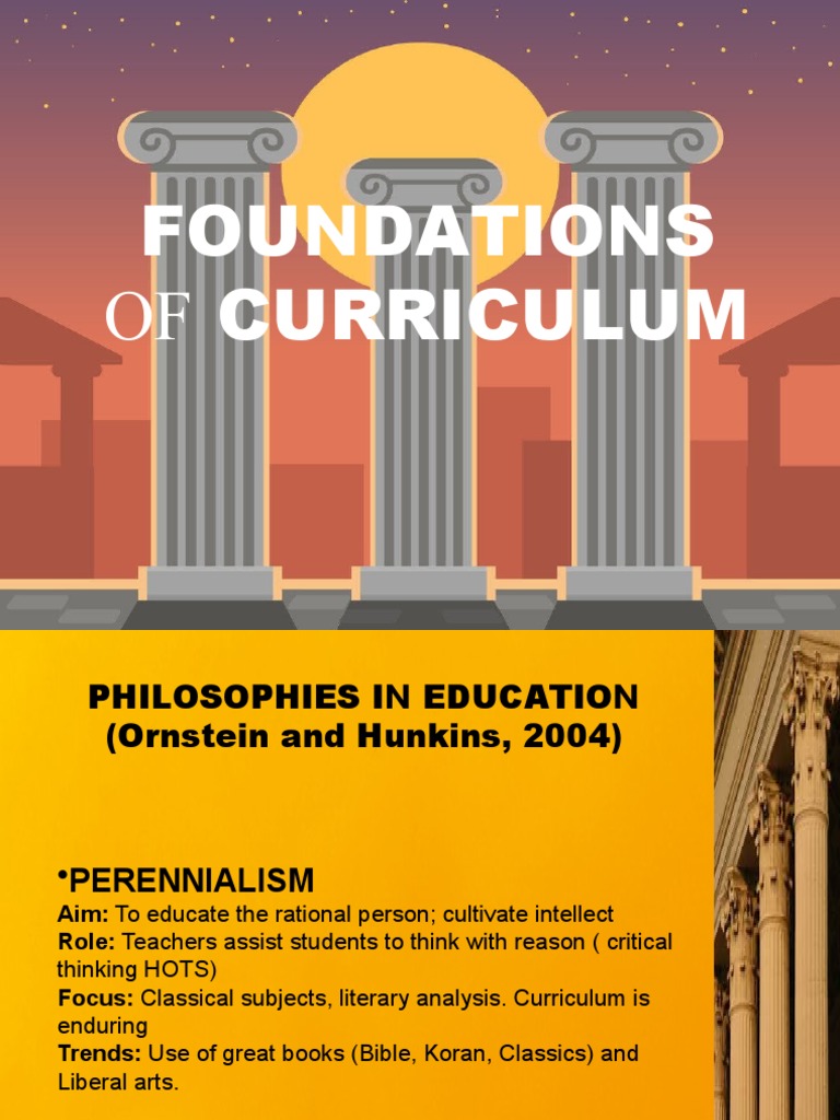Chapter 1 Lesson 4 - Foundations-Of-Curriculum-Development | PDF ...
