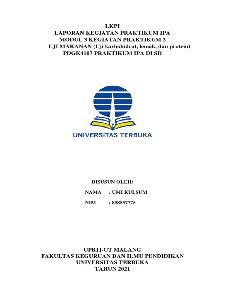 Umi Kulsum 858557775 LKP Ipa Modul 3 KP 2 | PDF