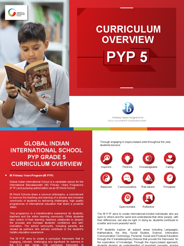 Giisec Pyp Grade 5 21-22 Curriculum Overview | Download Free PDF ...