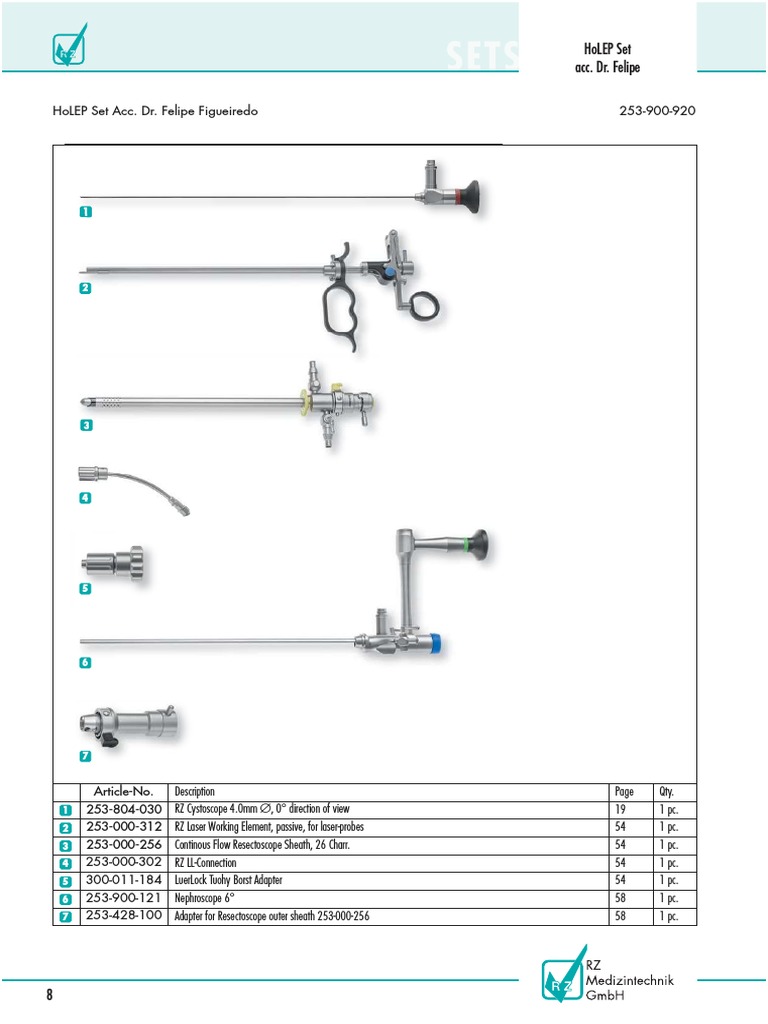 Holep Set Acc. Dr. Felipe | PDF