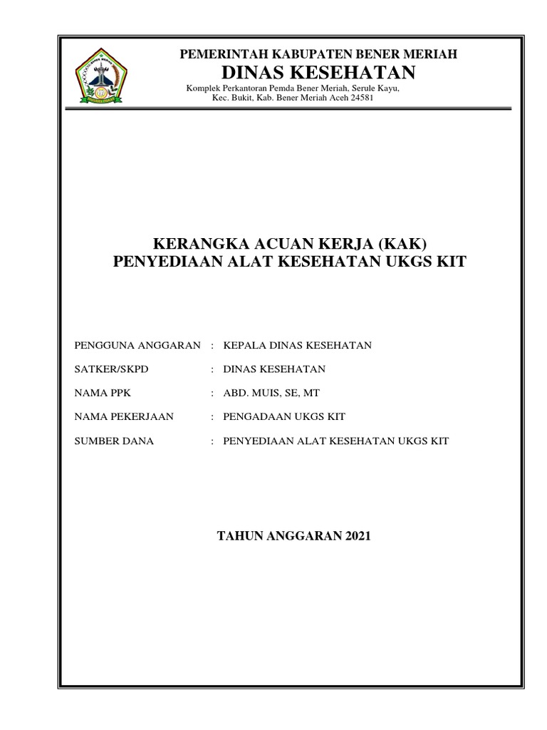 Format Kak Ukgs Kit Ok | PDF