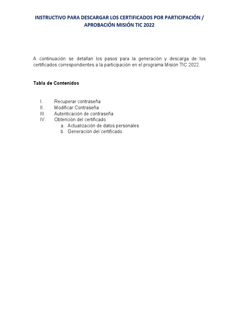 INSTRUCTIVO GENERACION CERTIFICADOS MKP - Docx 2 | PDF | Contraseña | Ciencias de la Computación