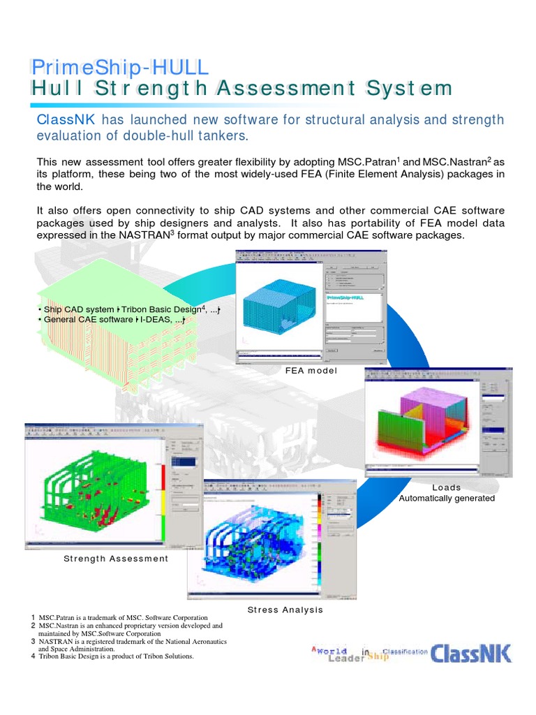 PrimeShip-HULL DSA (English) | PDF | Finite Element Method | Software
