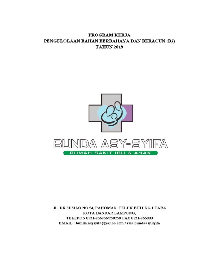 Program Kerja B3 | PDF