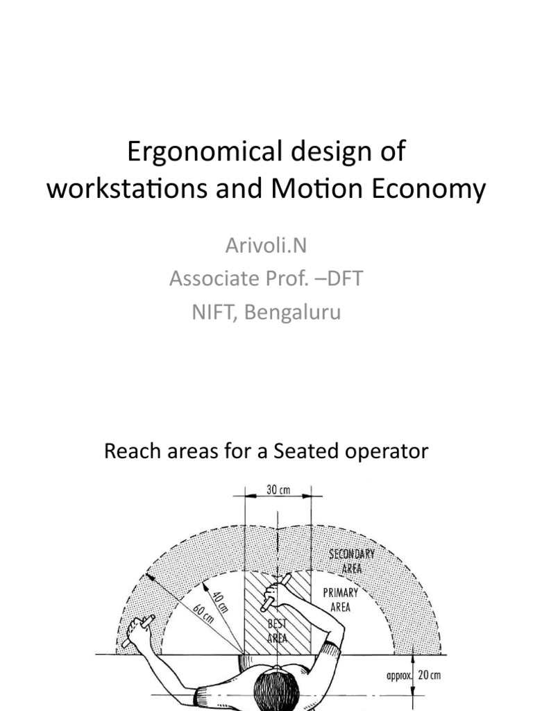 Ergonmics - Motion Economy | PDF | Sewing | Tools