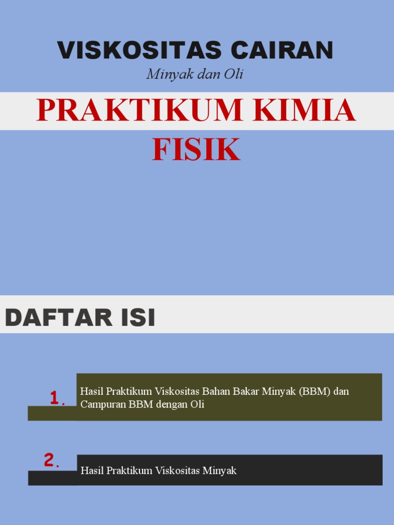 Viskositas | PDF