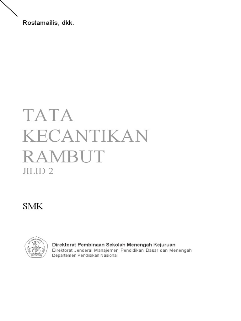 Tata Kecantikan Rambut Jilid 2 | PDF