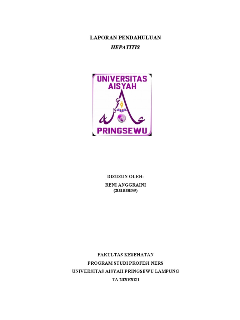 Laporan Pendahuluan Hepatitis Viral | PDF