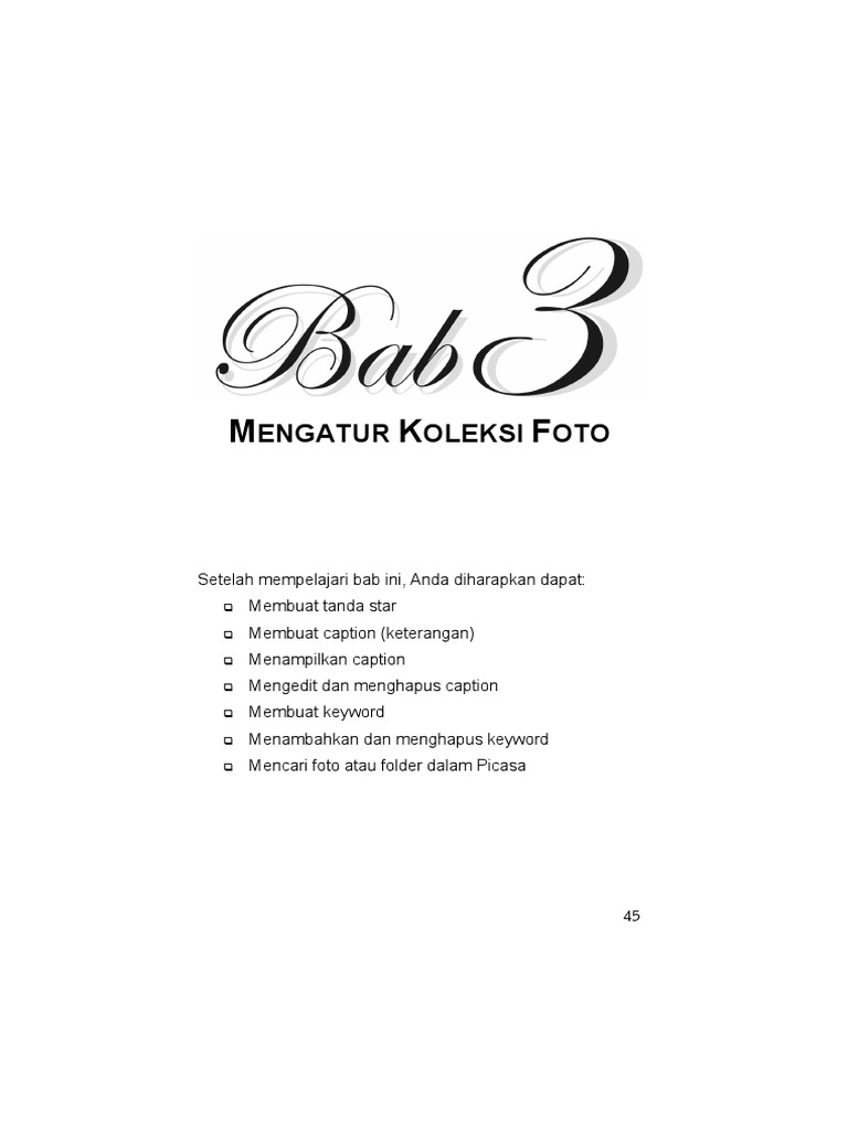 Mengatur Dan Mengedit Foto Dengan Google Picasa | PDF
