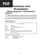 Statistics and Probability: Quarter 3 - Module 22: Identifying ...