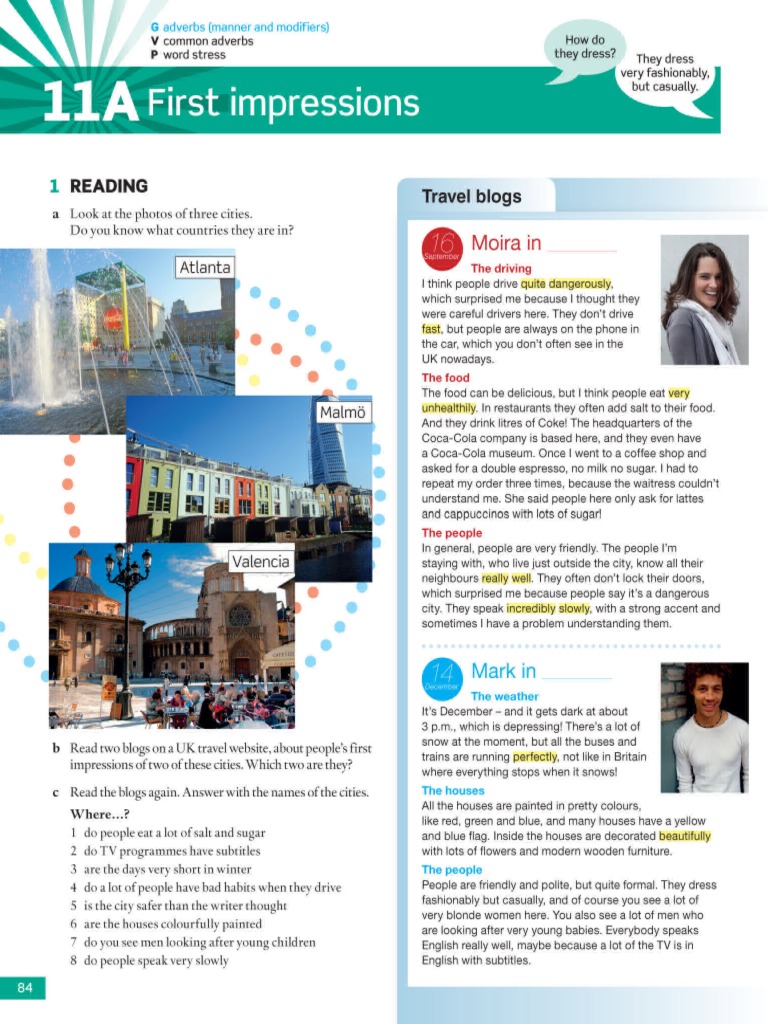 English File 3e Elementary Sb 85 86 Pdf