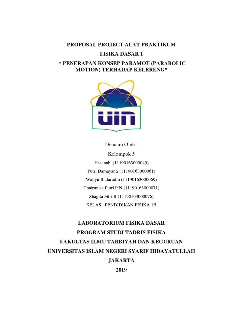Proposal Ujian Akhir Praktikum | PDF
