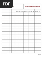 Welding Consumables Control Register | PDF | Welding | Construction