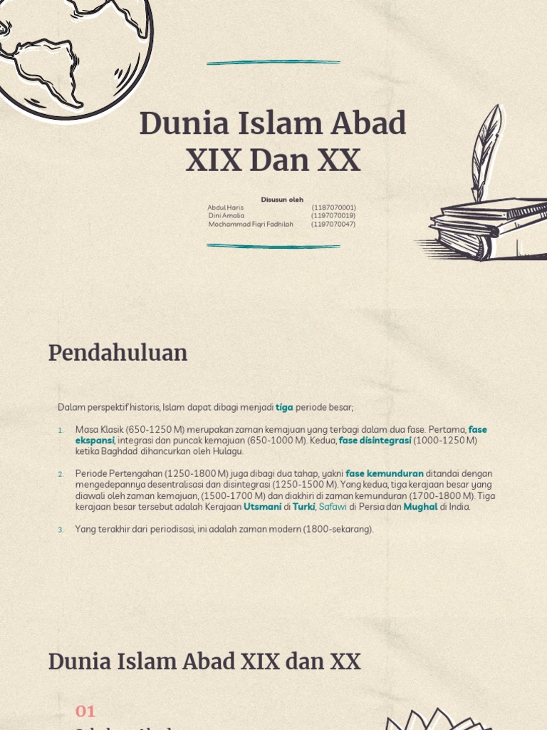 Dunia Islam Abad XIX Dan XX | PDF