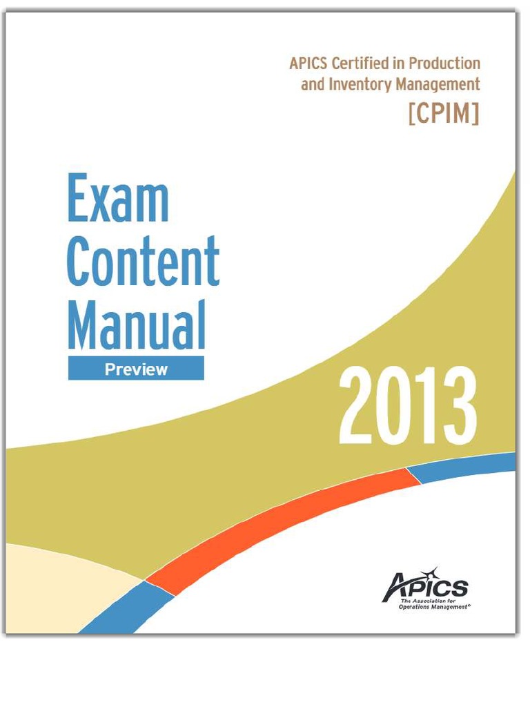 CPIM | PDF