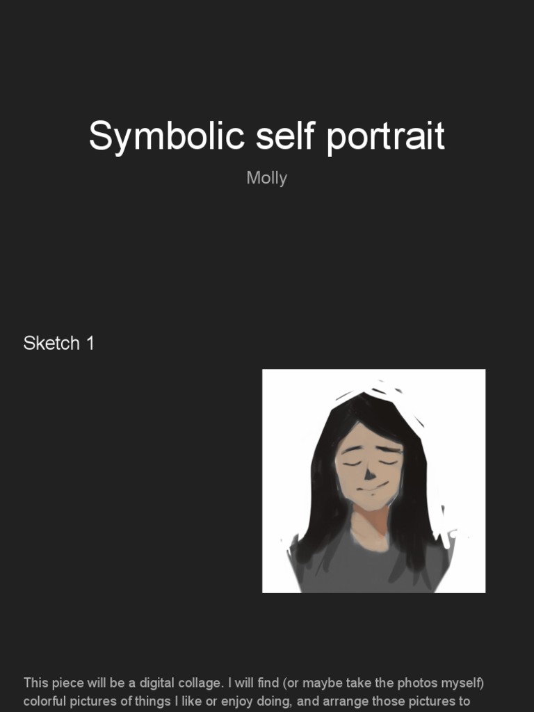 Creative Symbolic Self Portraits | PDF