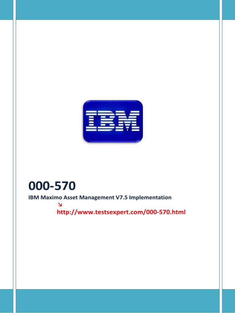 IBM Maximo Asset Management V7.5 Implementation | PDF | Microsoft Certified Professional | Cisco ...