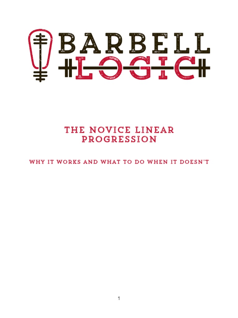 BL - Novice Linear Progression | PDF | Strength Training | Physical Fitness