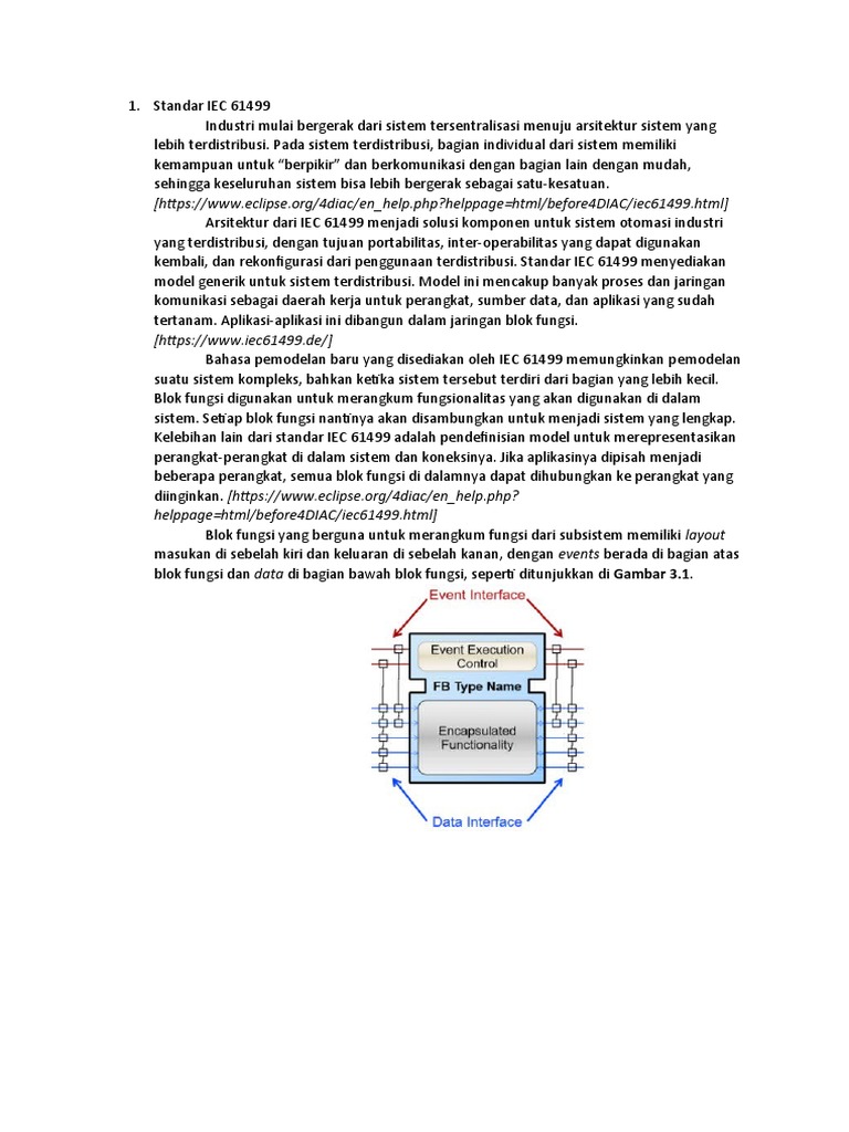 Standar IEC 61499, 4diac, FORTE | PDF | Seni | Komputer