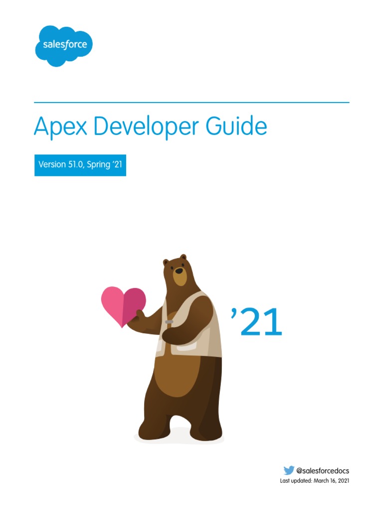 Salesforce Apex Language Reference | PDF | Data Type | Class (Computer ...