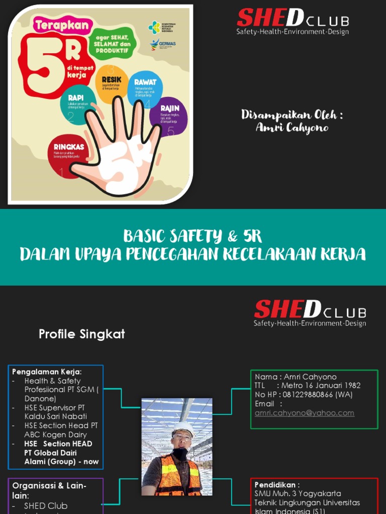 Keselamatan Kerja dengan Metode 5R | PDF