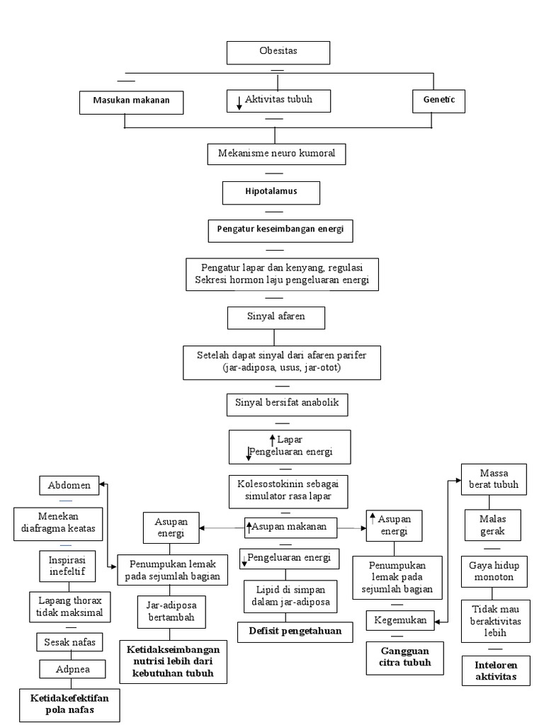 Patofisiologi Obesitas pada Anak | PDF