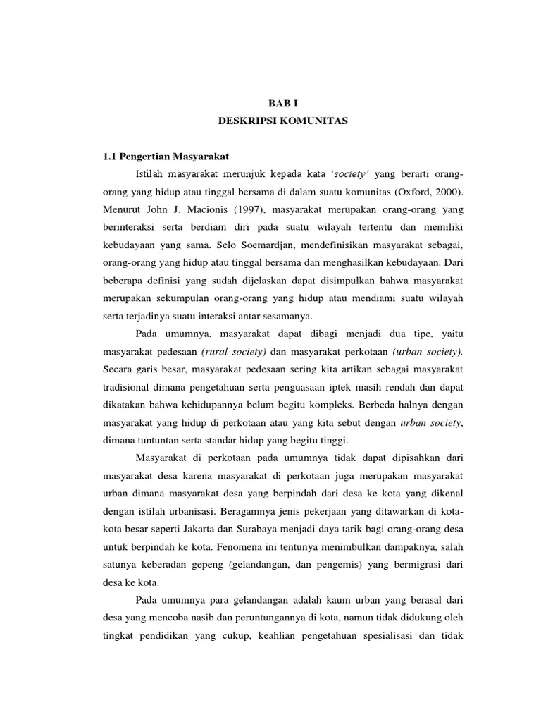 Intervensi Gelandangan Dan Pengemis | PDF