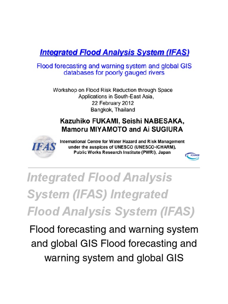 Integrated Flood Analysis System (IFAS): A Flood Forecasting and ...