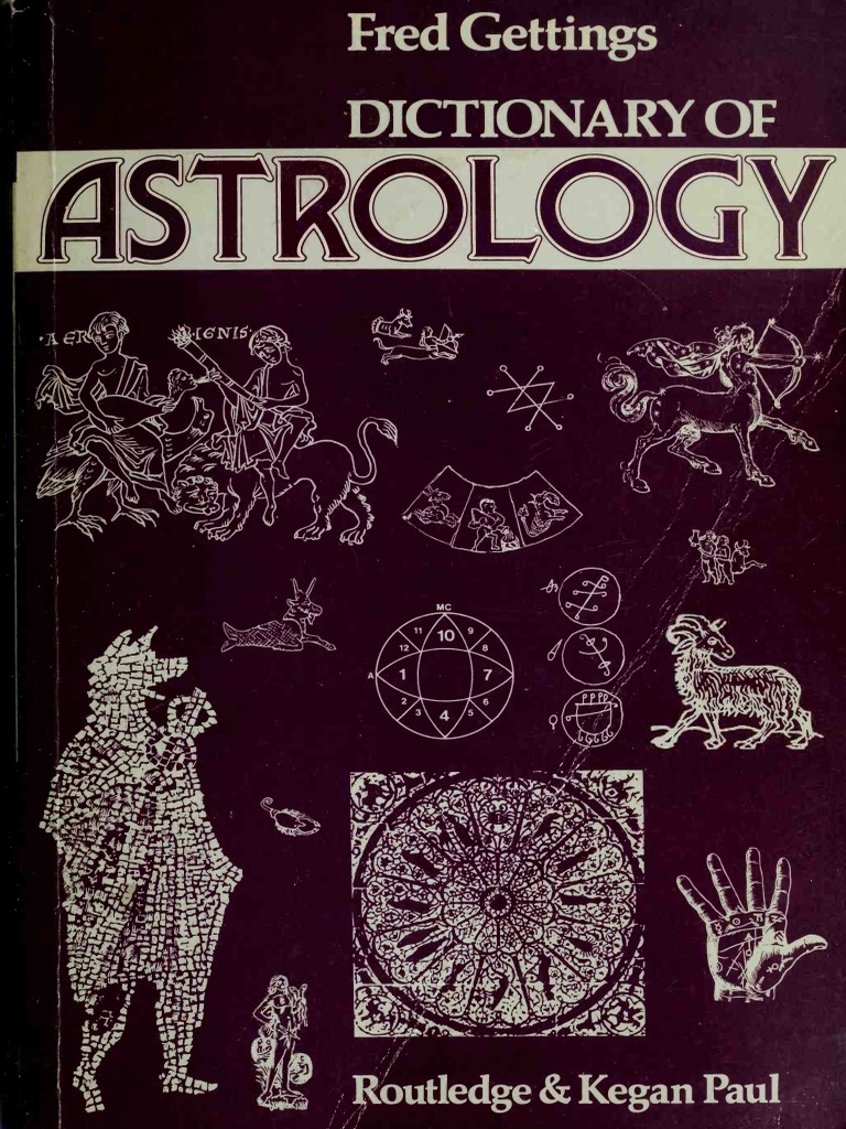Fred Gettings - Dictionary of Astrology | PDF | Zodiac | Horoscope