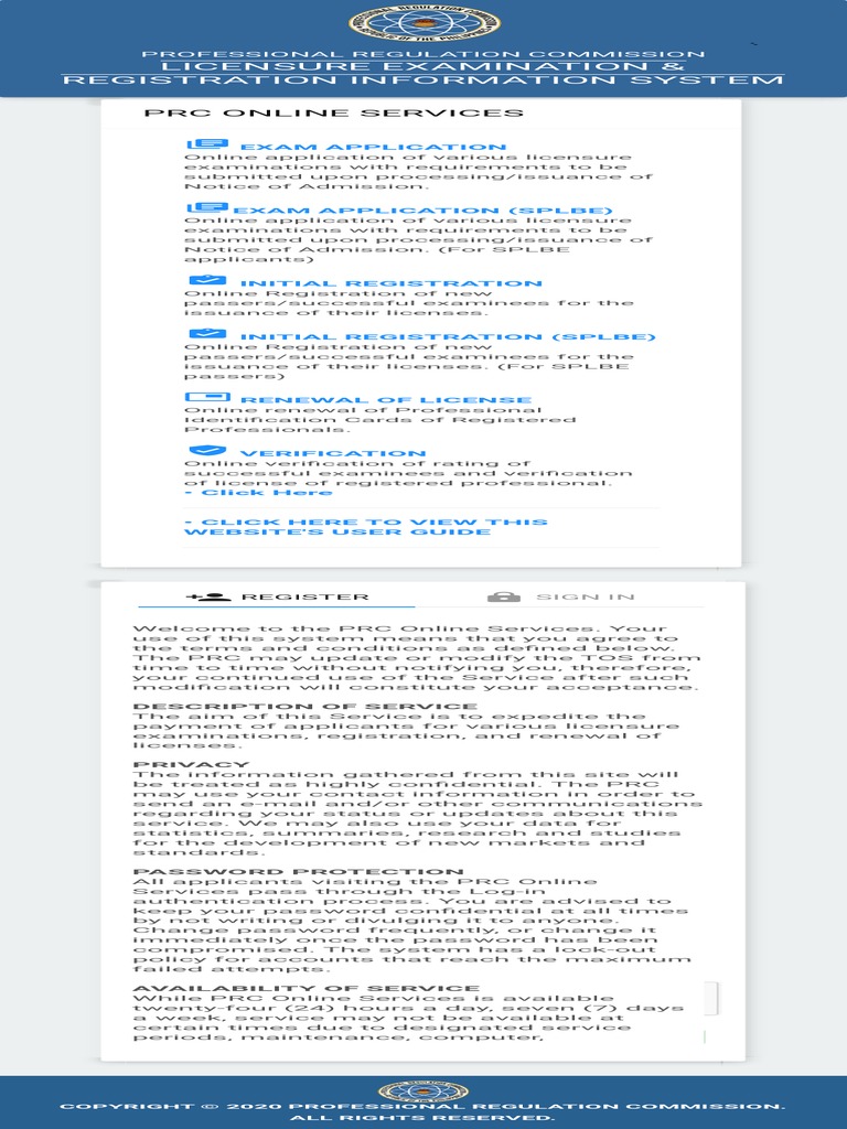 LERIS Professional Regulation Commission | PDF | Licensure | Password