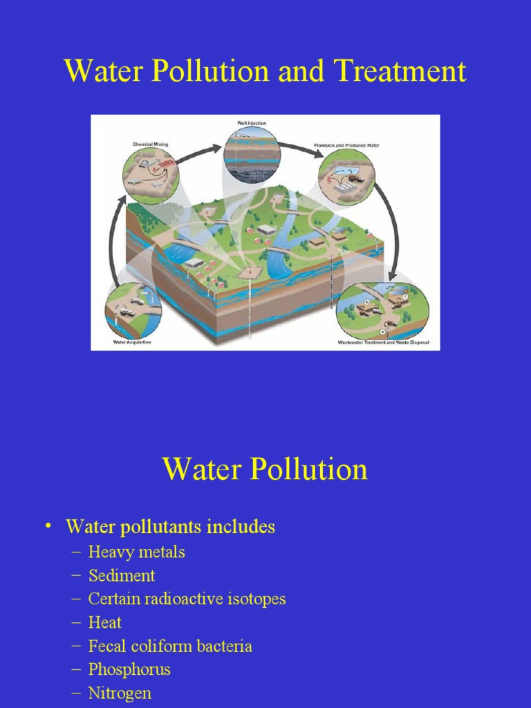 Water Pollution Causes and Treatment Methods | PDF | Sewage Treatment ...